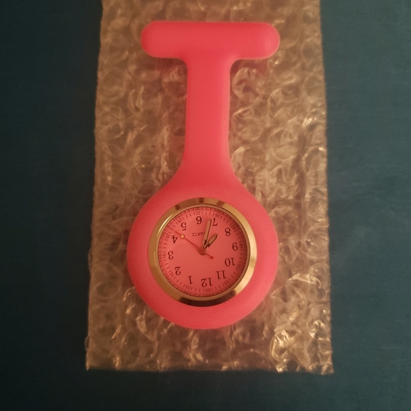 Accessories | Nwt Pink Nursing Watch | Poshmark
